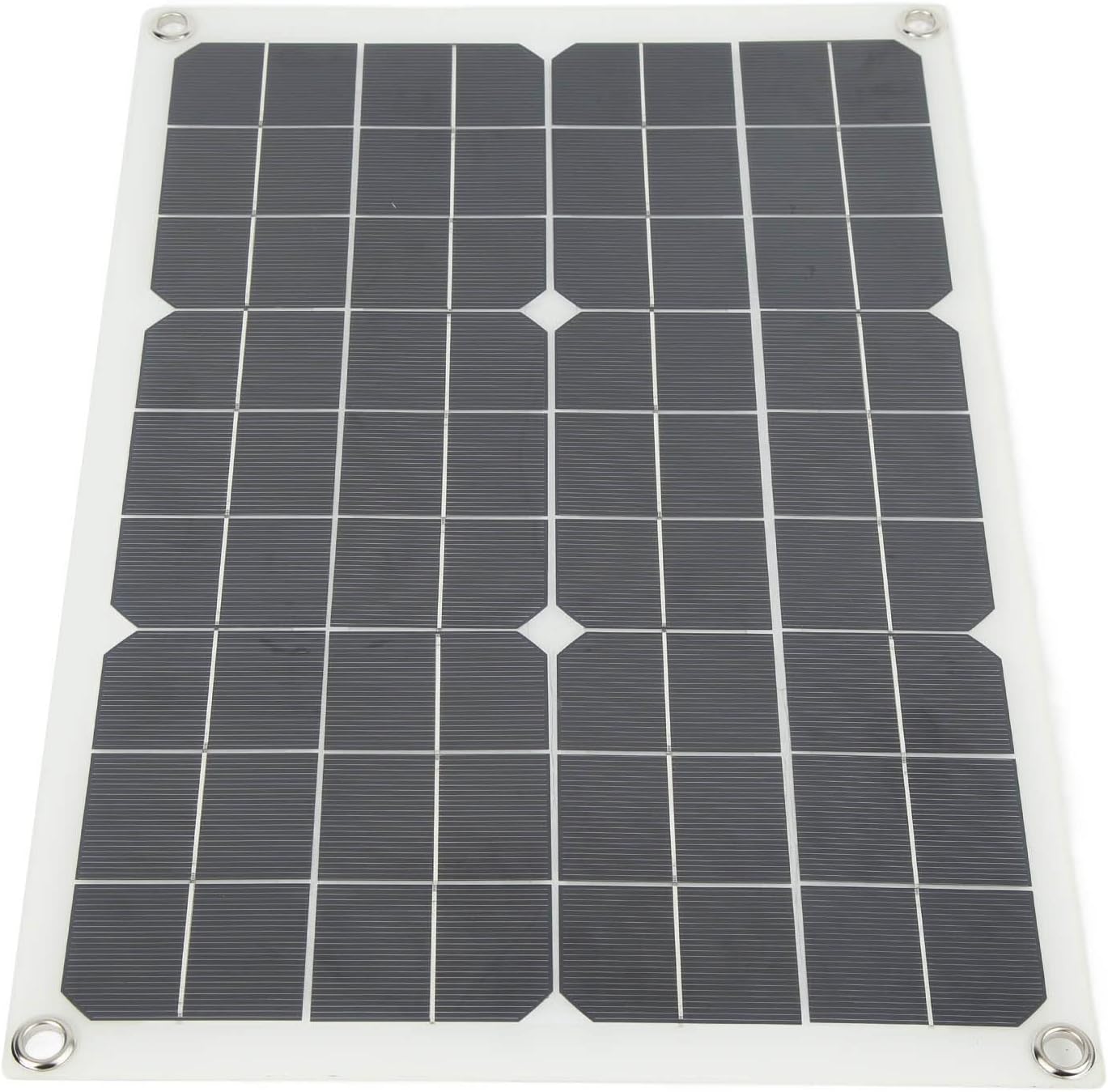Amazon.com : Flexible Solar Panel, Semi Flexible 20W Solar Panel Wide ...