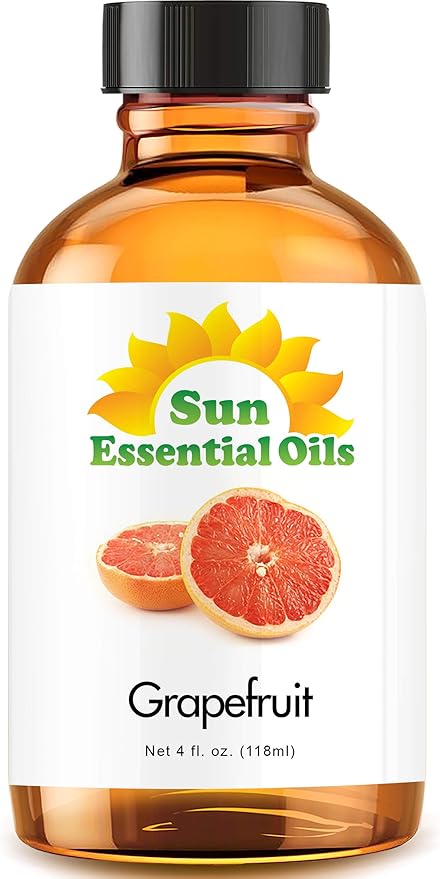 Amazon.com: Sun Essential Oils 4oz - Grapefruit Essential Oil - 4 Fluid ...