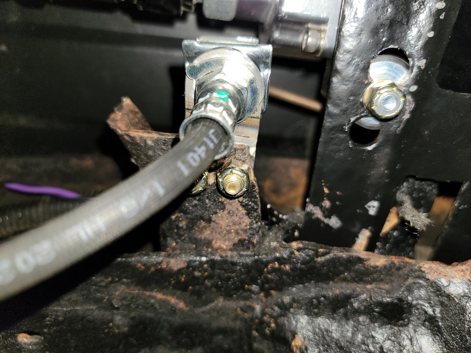 Amazon.com: RuffStuff Specialties Bolt On/Weld On Brake Line Tab and ...