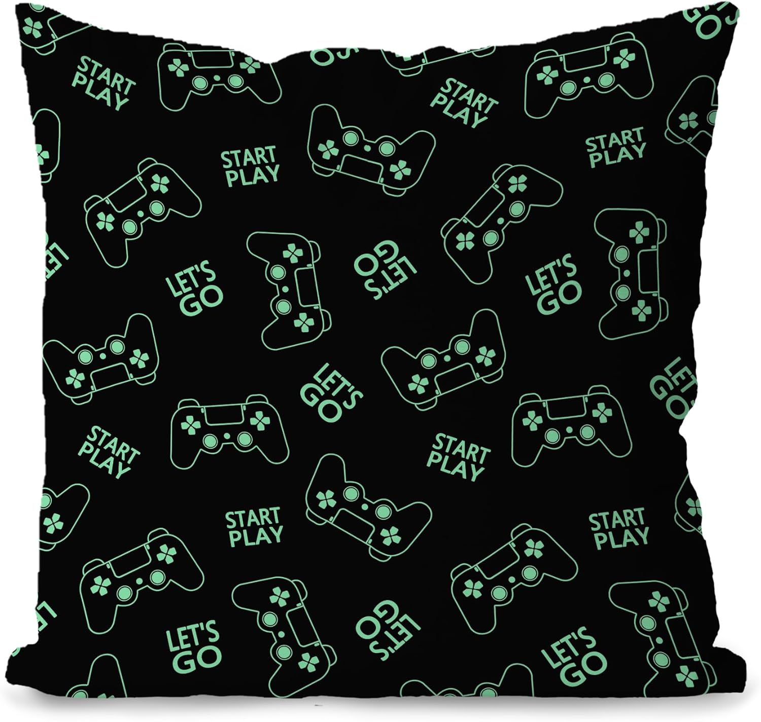 Amazon.com: Likjad Gaming Pillow Covers,Gamer Pillow Covers 18x18,Game ...