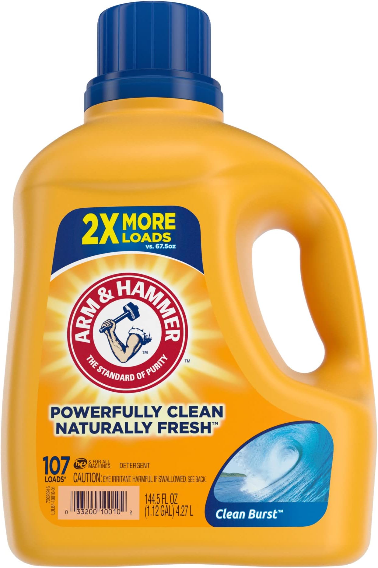 Amazon.com: Arm & Hammer Clean & Simple, 25 Loads Liquid Laundry ...
