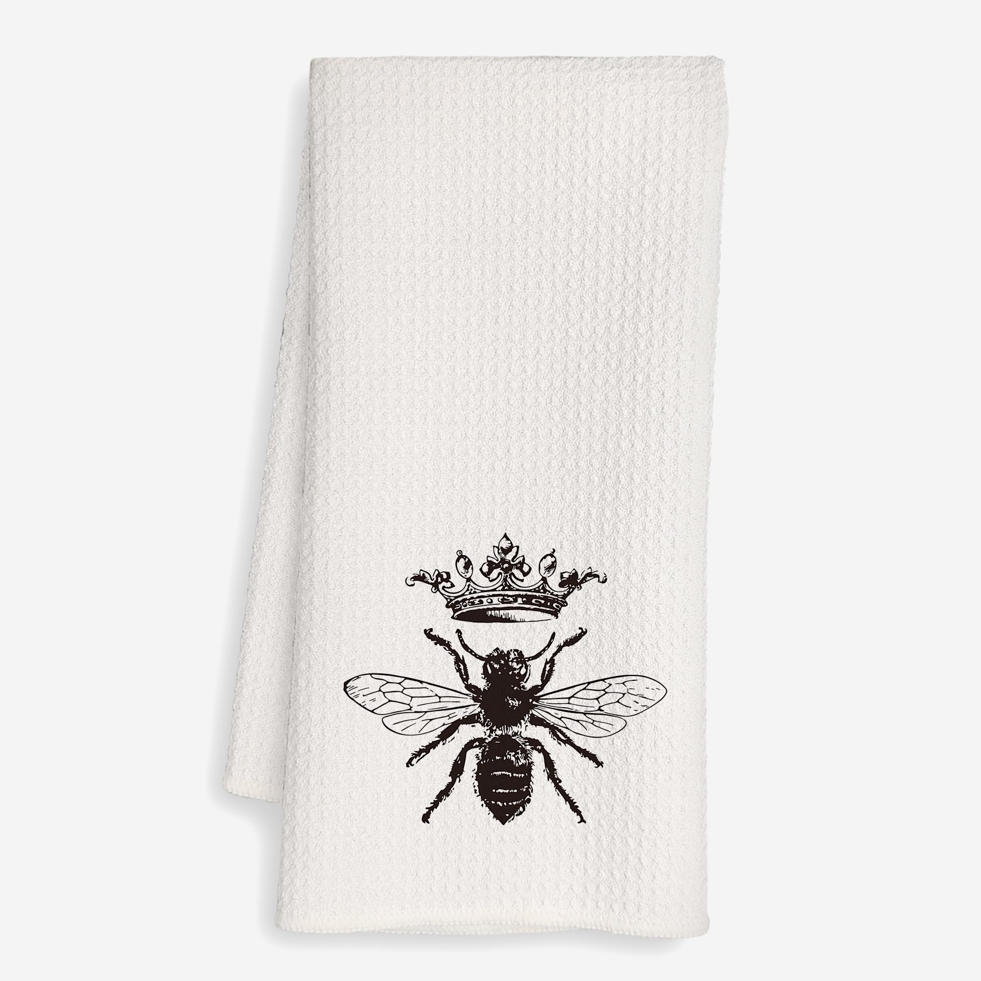 Amazon.com: Mancheng-zi Retro Queen Bee Kitchen Towels, Queen Bee Gifts ...