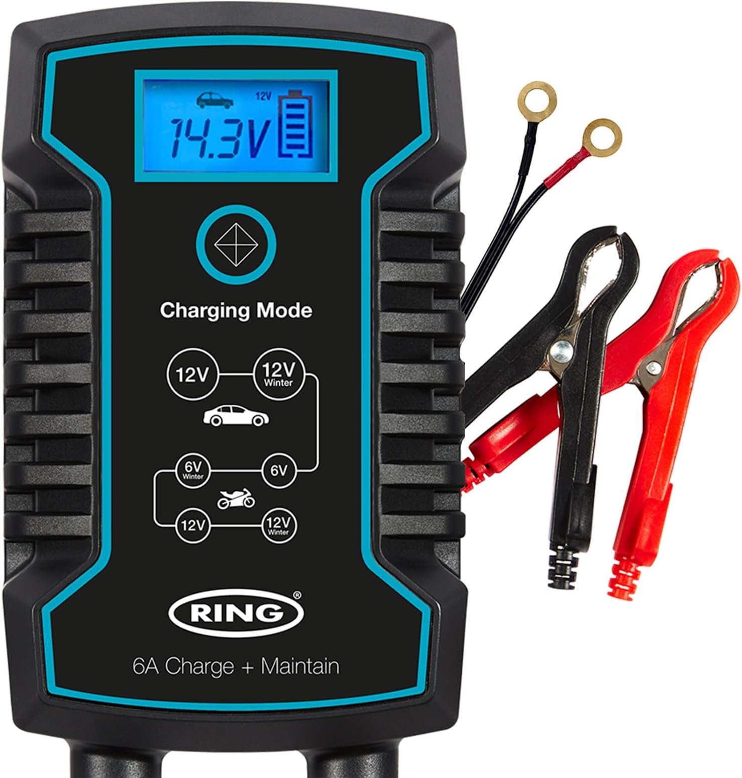 Draper 12V/6V Smart Charger | Battery Maintainer (10A) | Integrated ...