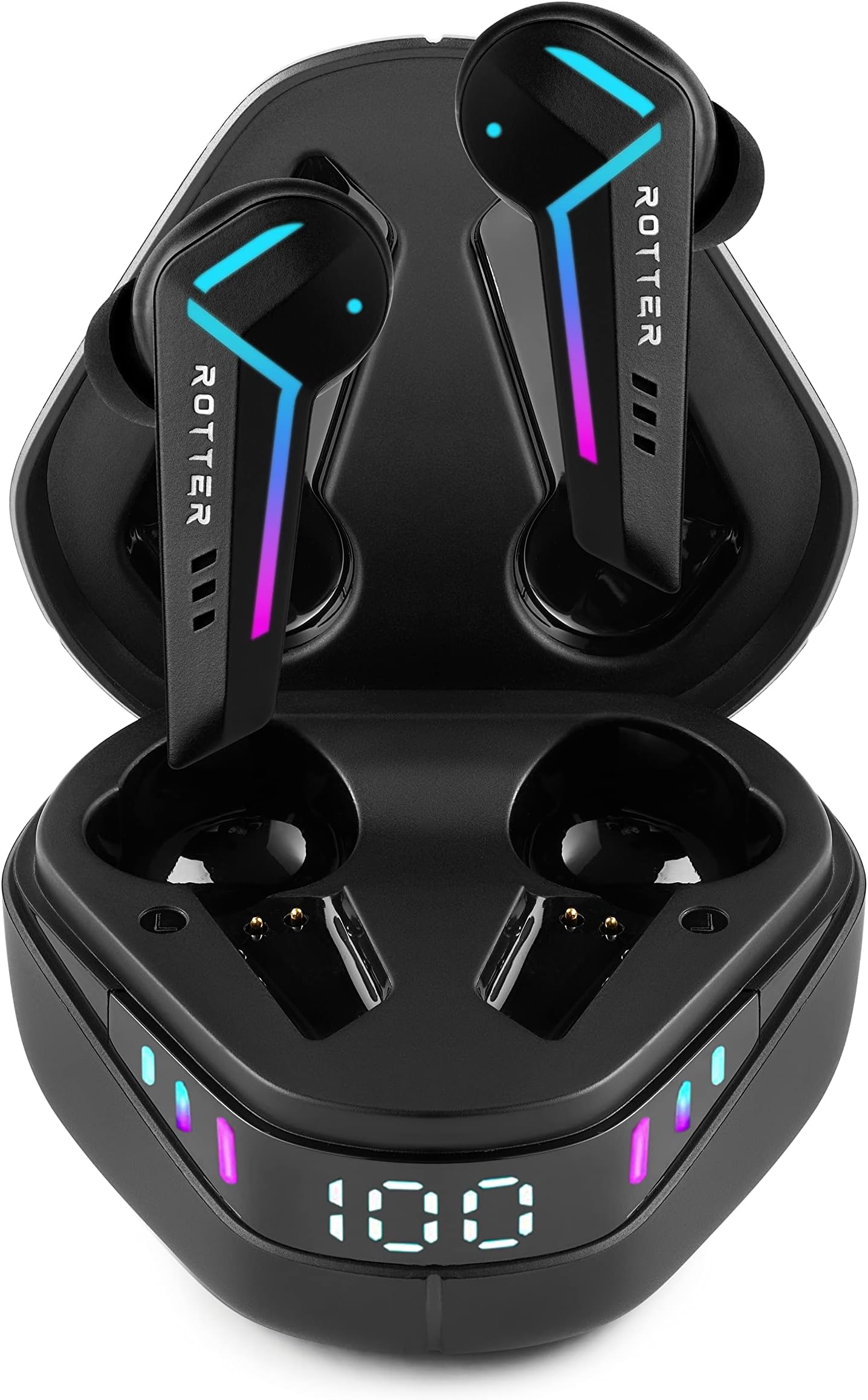 Delinuo Bluetooth Kopfhörer Kabellos mit 6000mAh Batterie / IPX6 ...