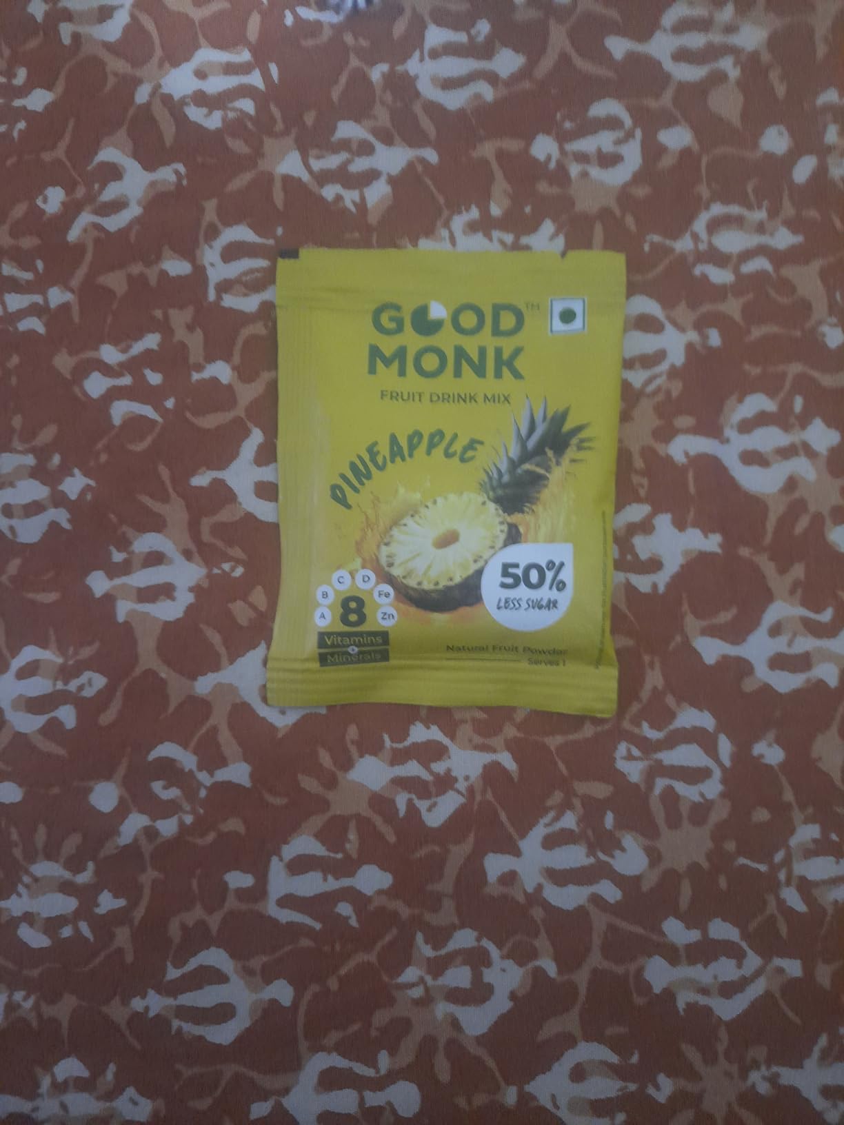 Good Monk Fruit Drink Mix (Natural Orange Powder), 50% Less Sugar with ...