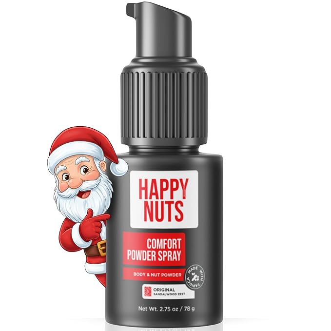 Amazon.com : HAPPY NUTS Comfort Powder Spray: Anti Chafing & Mens ...