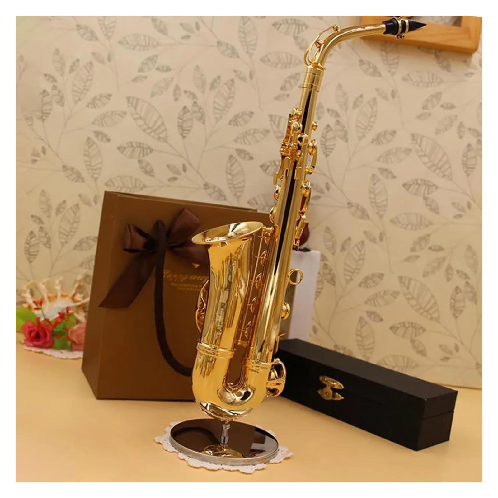 Saxophone Lego Mini Saxophone Miniature Musical Instruments Replica ...