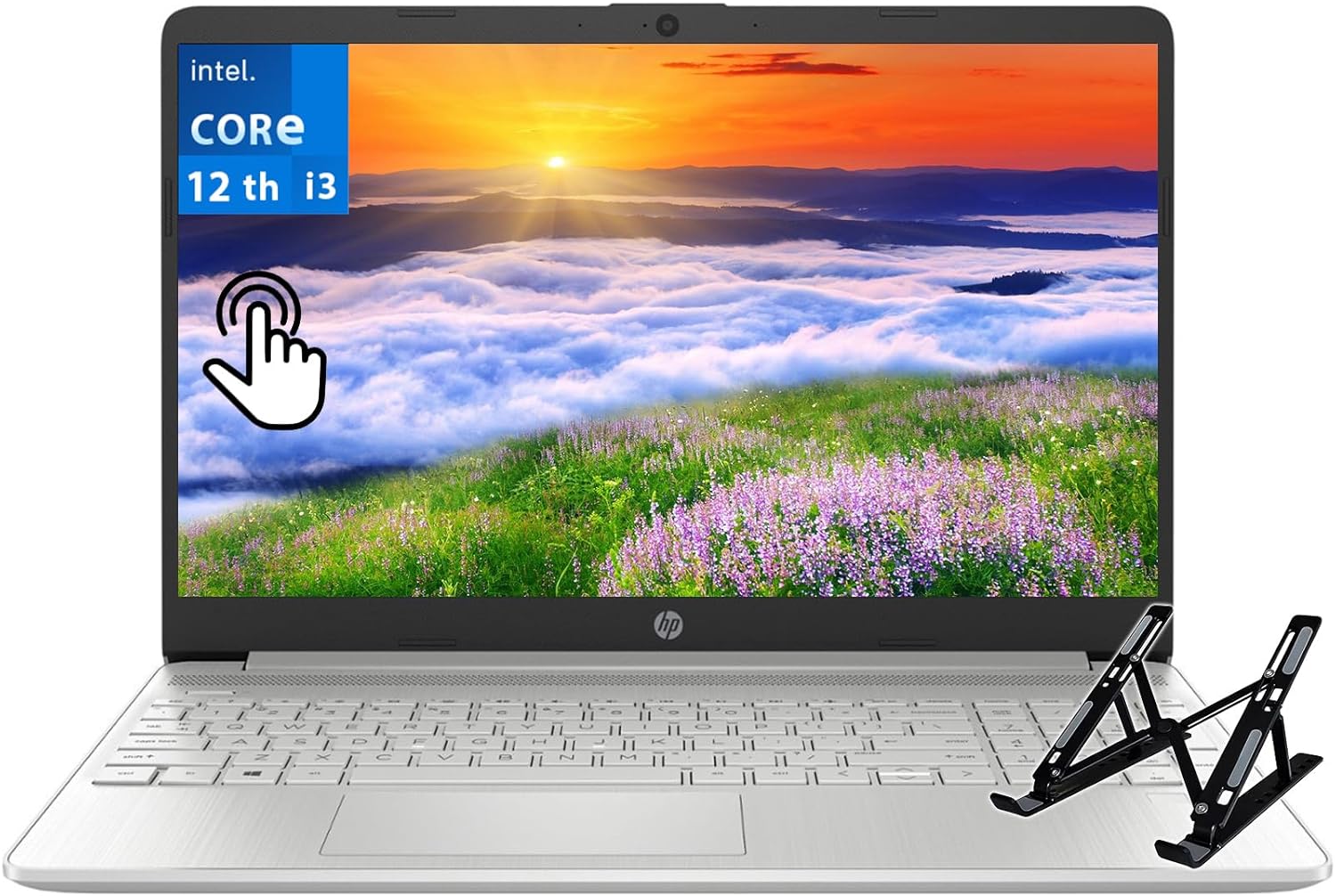 HP 2023 Newest 15.6" Touchscreen Laptop, 12th Gen Intel i3-1215U(Up to ...