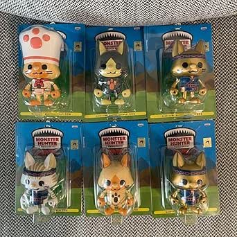 Amazon.co.jp: Monster Hunter Pop Action Figure 1 All 5 Types + Bonus ...