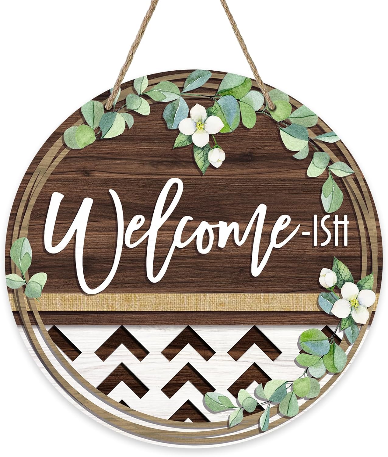 Amazon.com: Deroro Welcome-ISH Spring Summer Front Door Sign ...