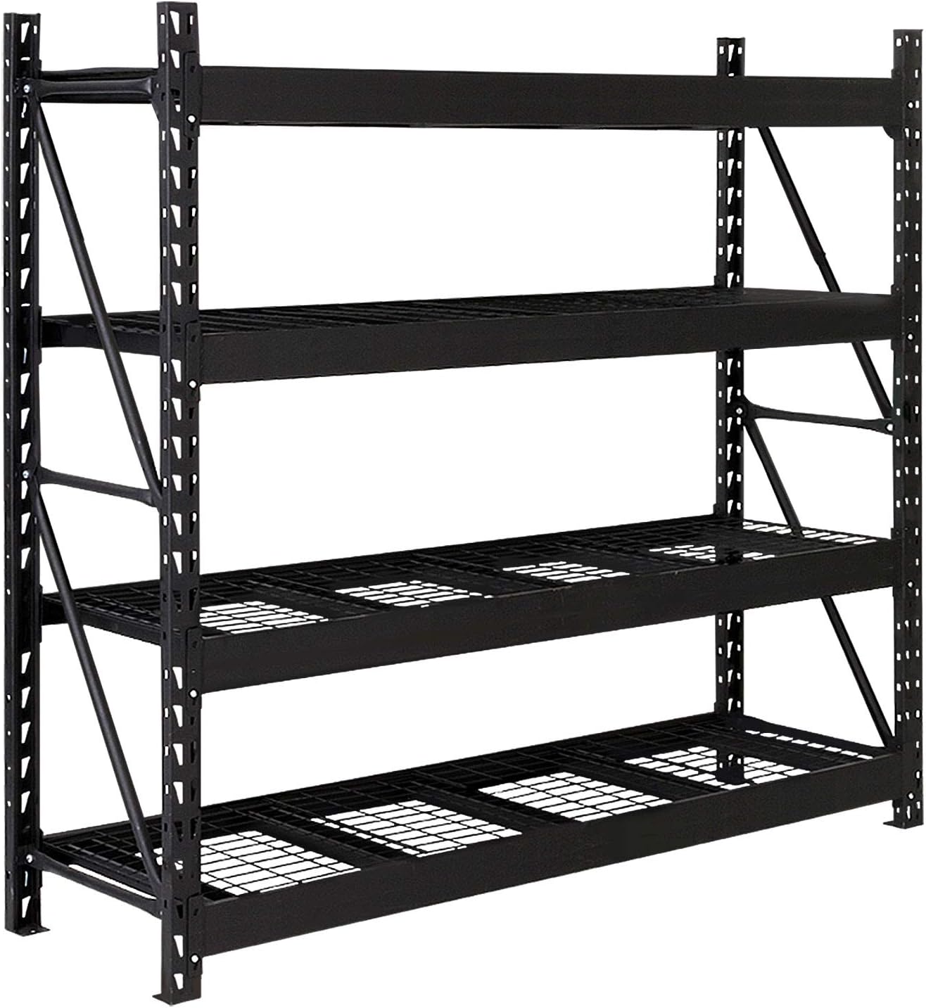 Giantz 2M x Garage Shelving, Warehouse Racking System Rack Storage ...