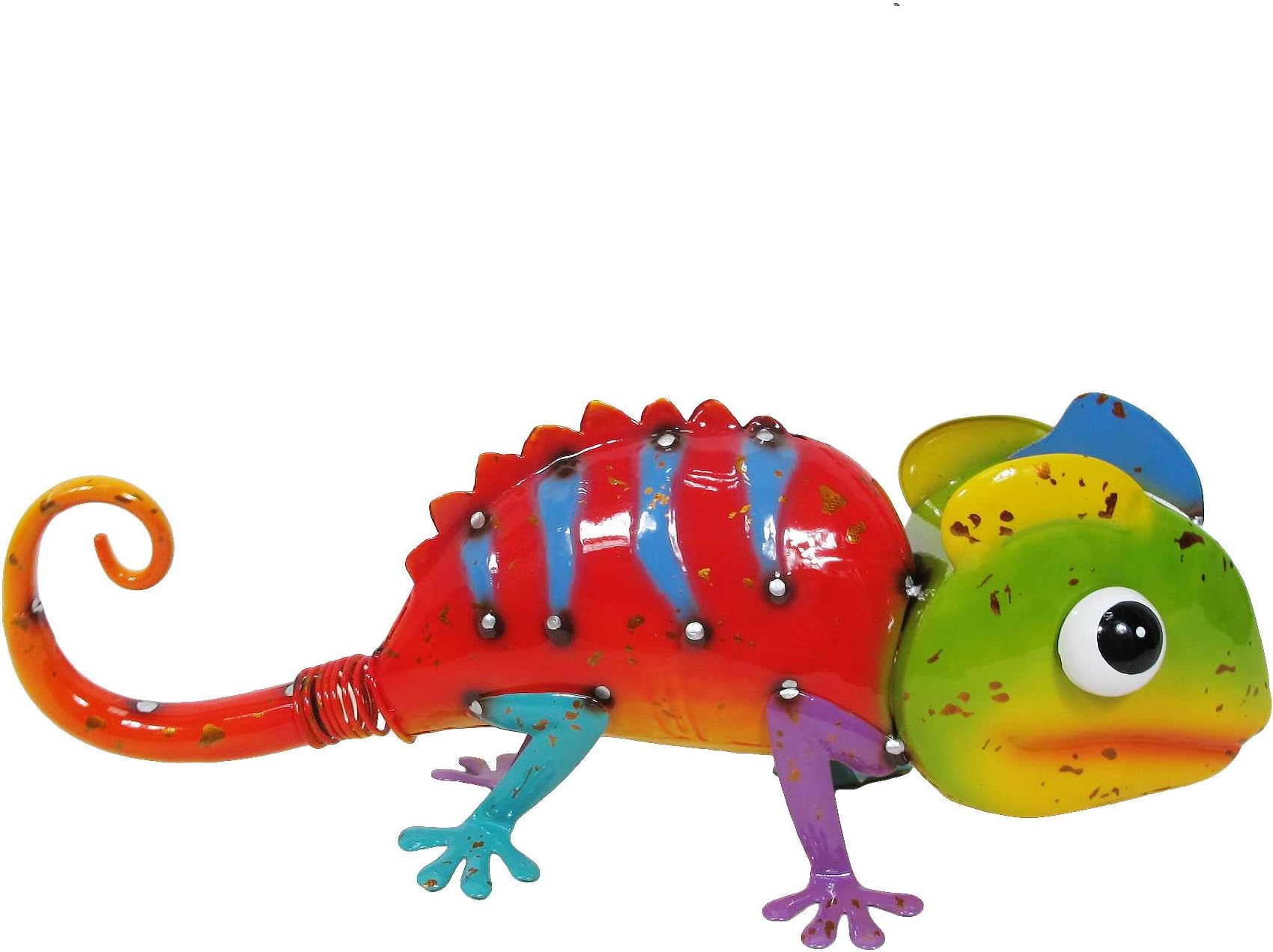 Amazon.com : Continental Art Center Colorful Bird Statue-Lawn & Garden ...