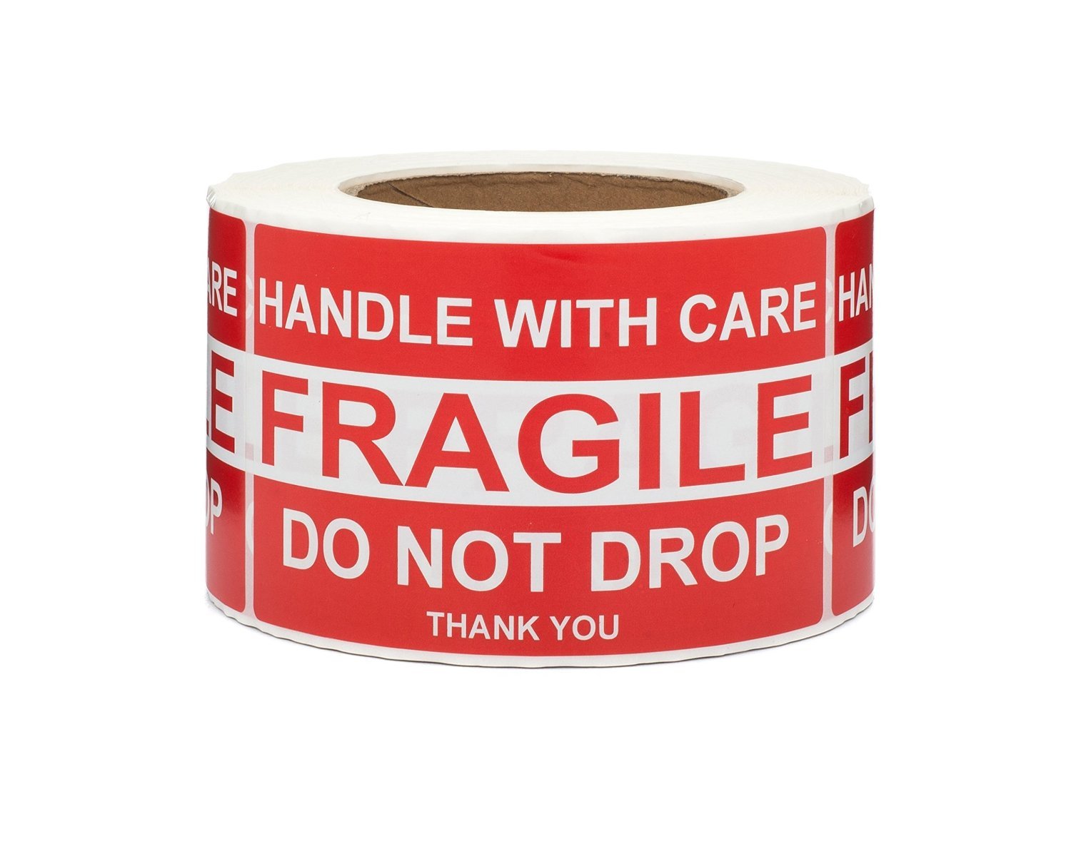 Snapklik.com : RBHK 4" X 6" Fragile Stickers Handle