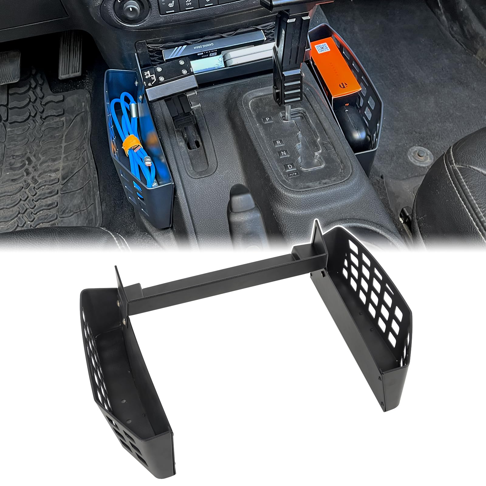 Amazon.com: Z8 Gear Shift Console Organizer for 2011-2018 Jeep Wrangler ...