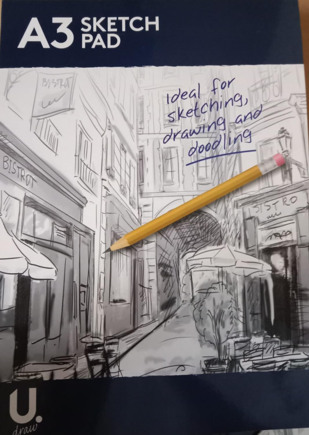 A3 Sketch Book Kids Drawing Colouring Note Book, Sketch Pad and Art ...