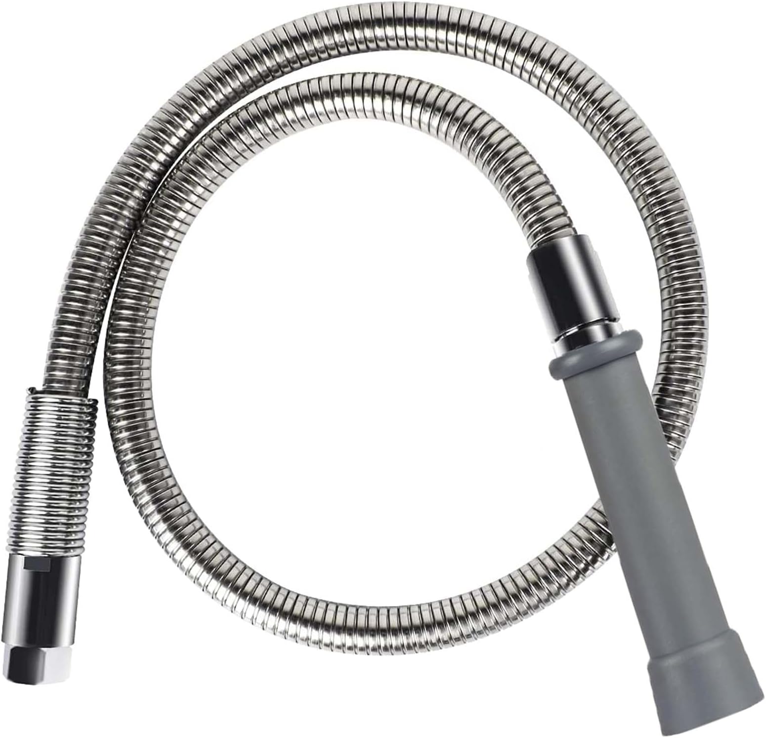 Launceter 38” Stainless Steel Hose for All Commercial Pre-Rinse Kitchen ...