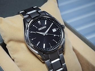 Amazon.co.jp: [セイコーウオッチ] 腕時計 セイコー セレクション Sシリーズ チタンソーラー電波 SBTM339 メンズ ...