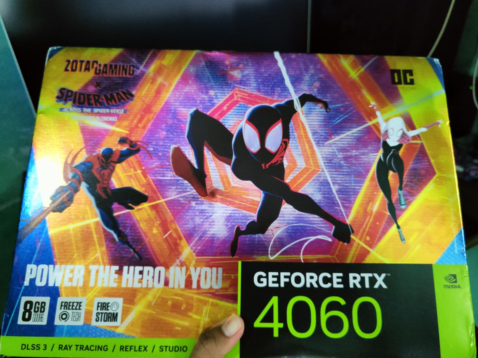 Amazon.in: Buy ZOTAC Gaming GeForce RTX 4060 OC 8GB GDDR6 Spiderman ...