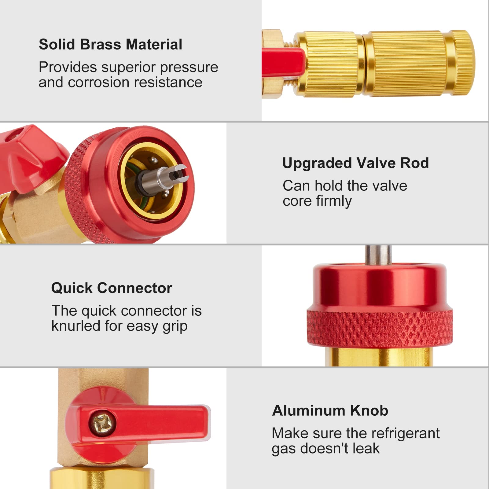 Snapklik.com : R134A Valve Core Quick Remover Installer, High Low ...