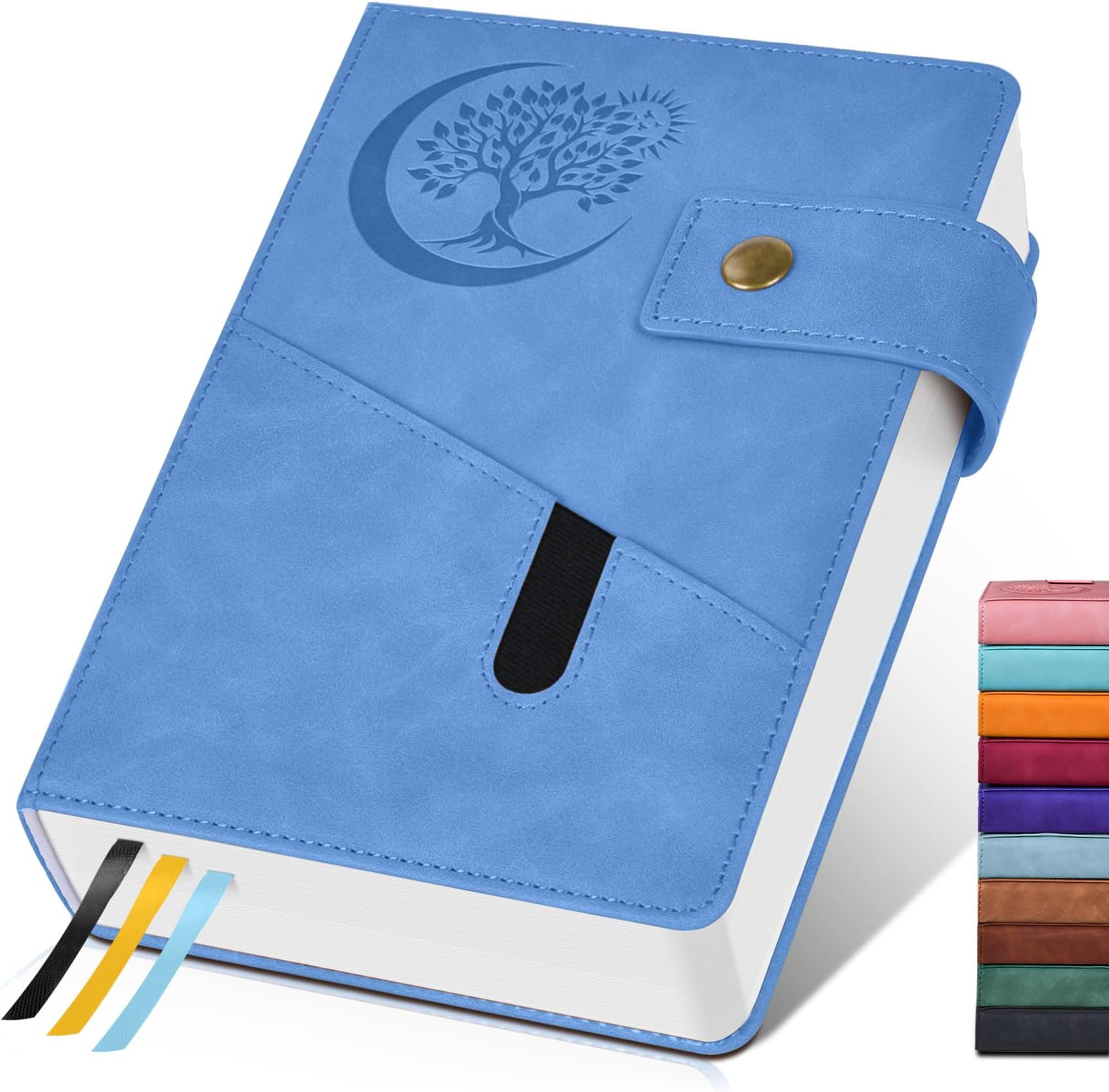 Amazon.com : 365 Page Thick Lined Journal Notebook for Men Women, A5 ...