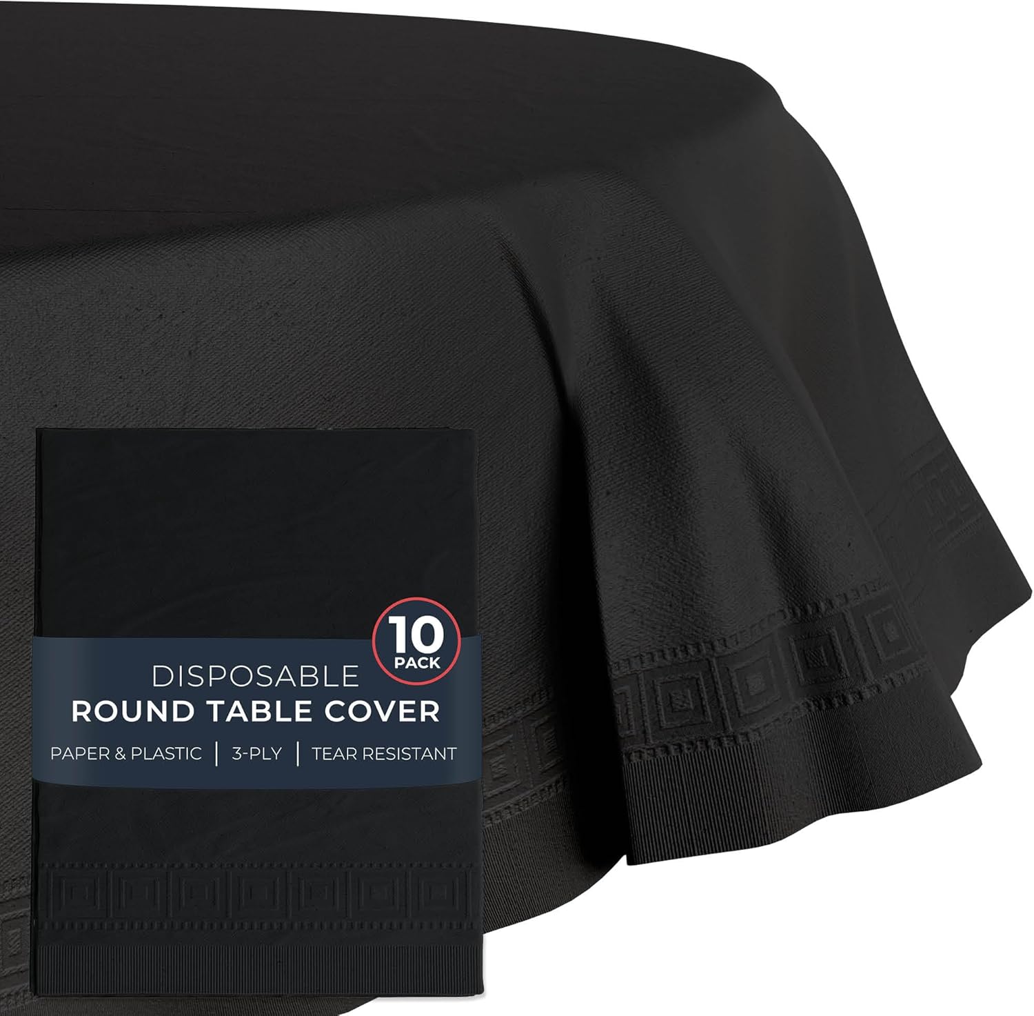 Amazon.com: HOUZZKINGZ USA Paper Tablecloths for Round Tables | 82 ...