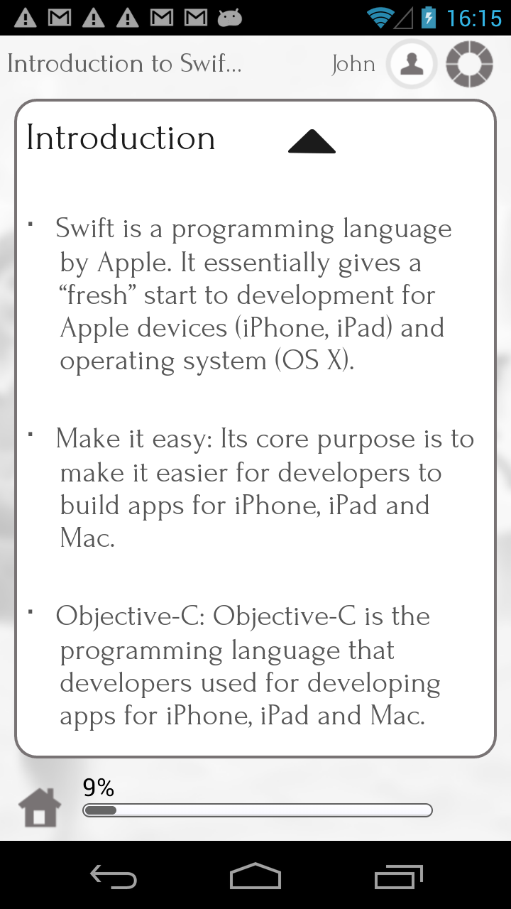 Learn Swift, Java and Computer Science via Videos by GoLearningBus:Amazon.de:Appstore for Android