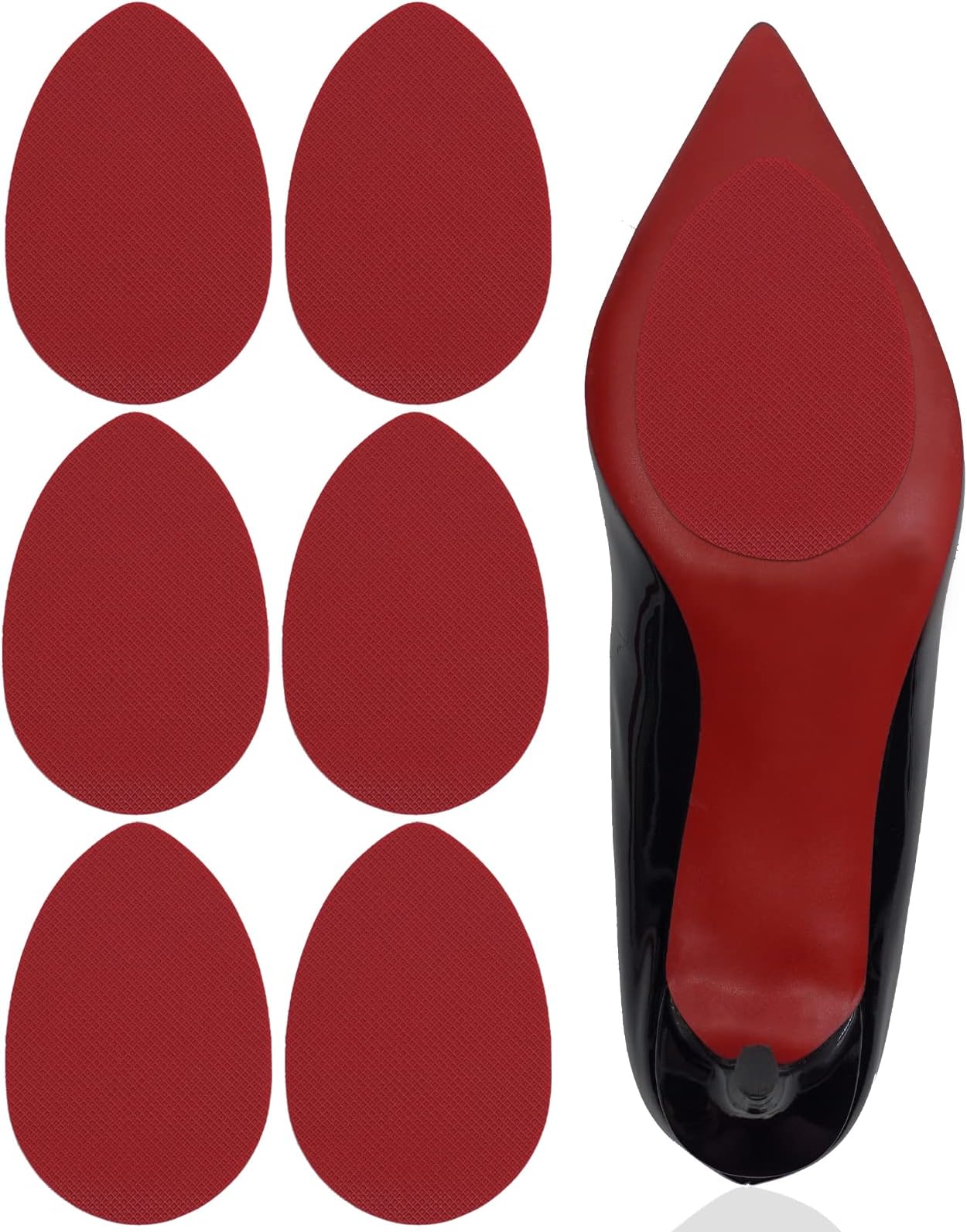 Amazon.com: Vibram Red Rubber Soles Replacement, 1mm Thin (1 Pair) : Everything Else