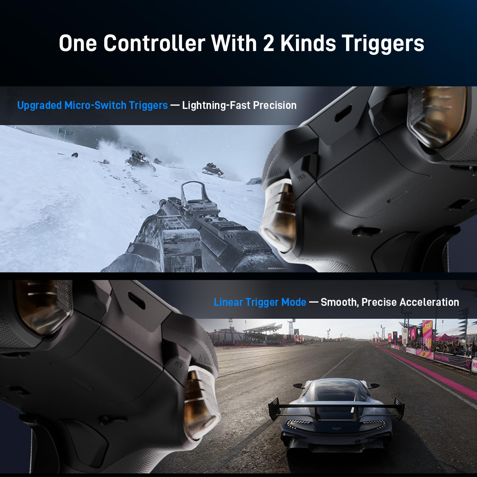 Snapklik.com : Vader 5 Pro PC Controller, FORCEFLEX Joysticks, 3ms ...