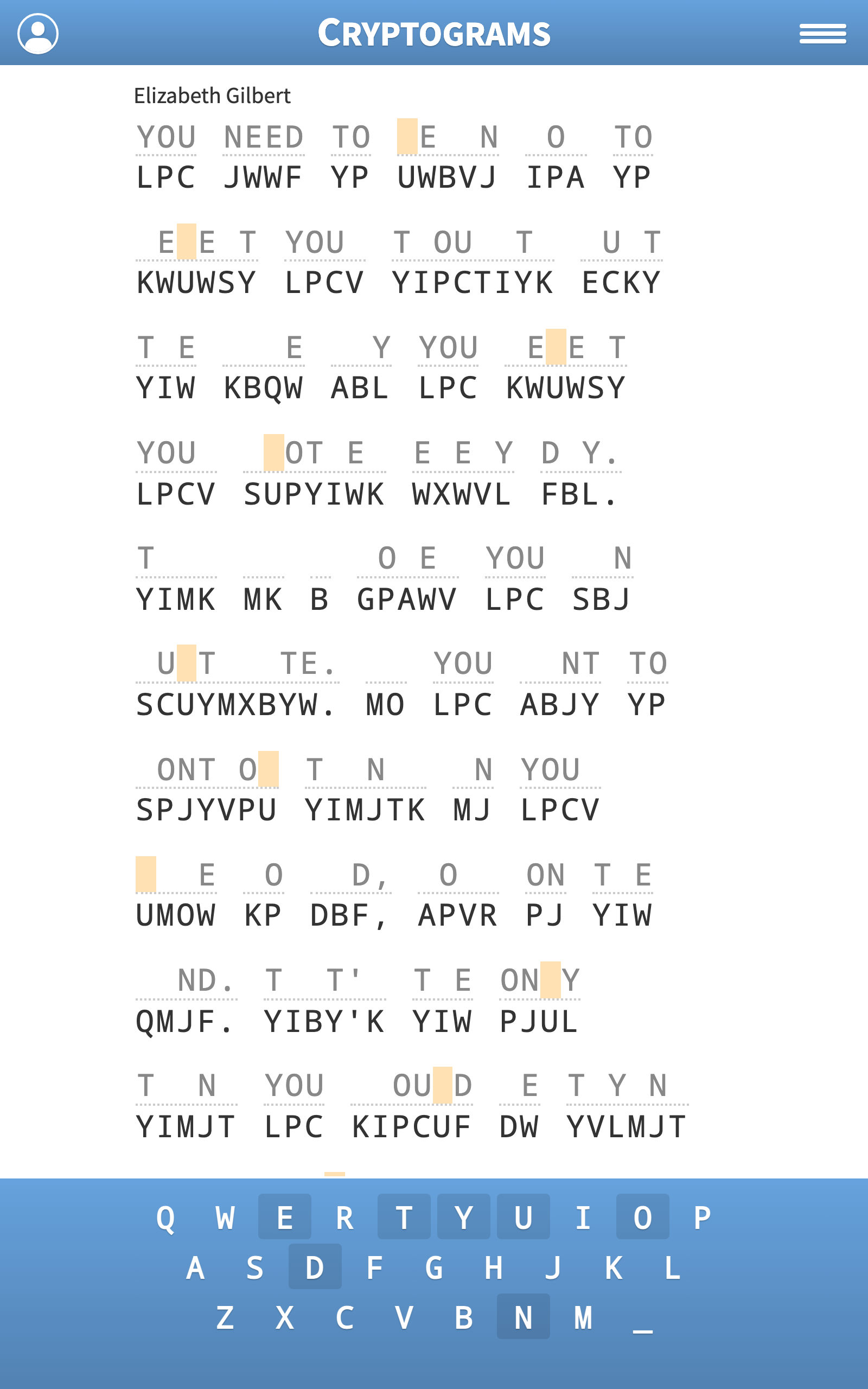 Cryptogram · Free Puzzle Game - App on Amazon Appstore