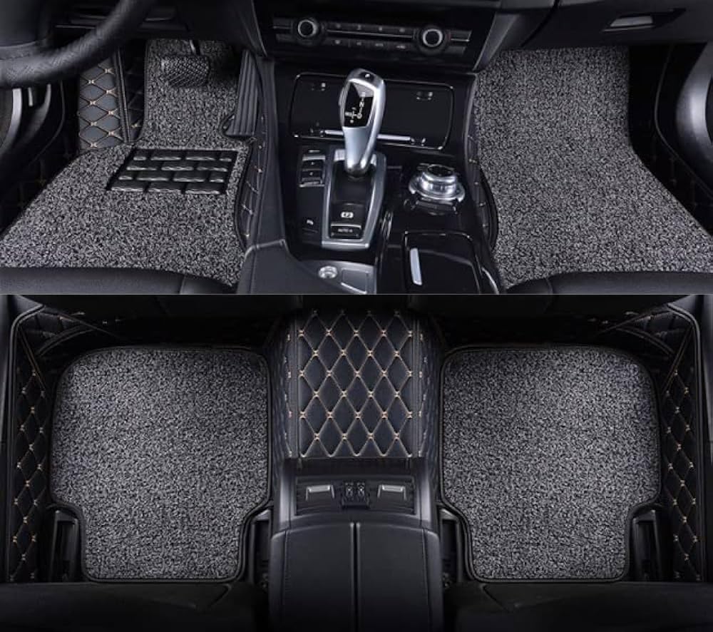 BluConfort | Premium 7D car mat Full Set for Mahindra Thar (Model: 2020 ...