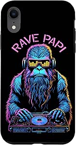 Amazon.com: iPhone XR Rave Papi EDM Music Festival Bigfoot Sasquatch ...