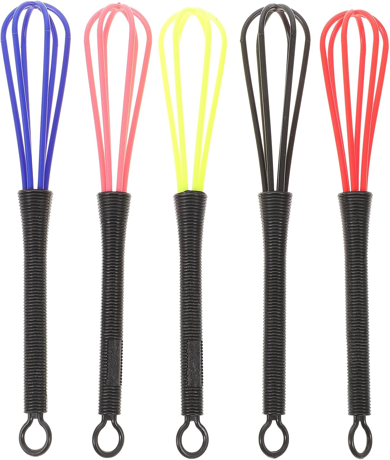 Amazon.com: minkissy 5pcs Mini Silicone Whisks for Hair Dye Mixing, 6 ...