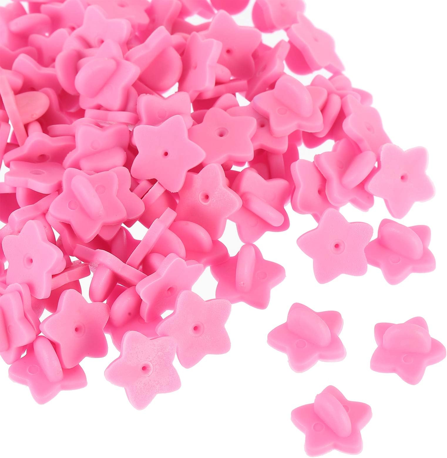 Amazon.com: Pin Backs Locking Pin Backings Keepers Butterfly Clutch Pin ...