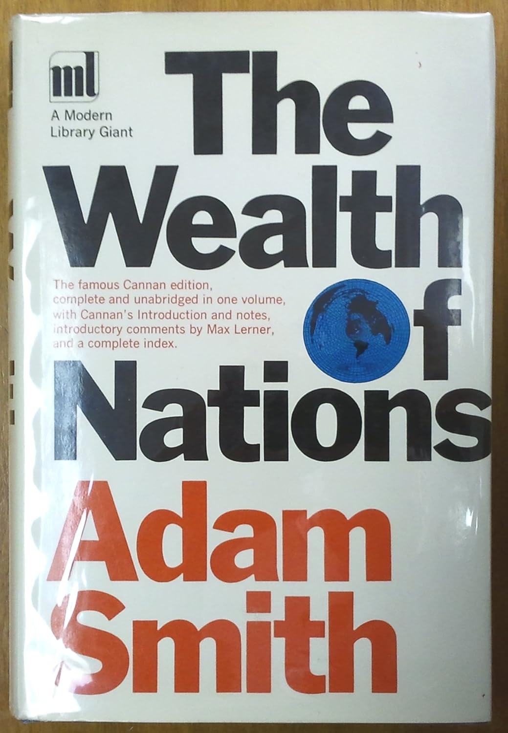 The Wealth of Nations Edited, with an Introduction, Notes, Marginal ...