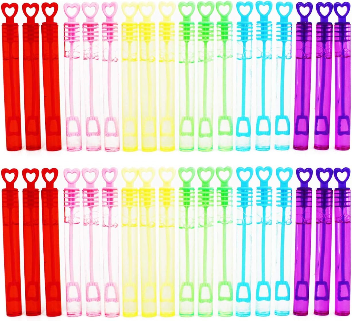 Amazon.com: 36 Pcs Bubbles Party Favors for Kids Mini Bubble Wands ...