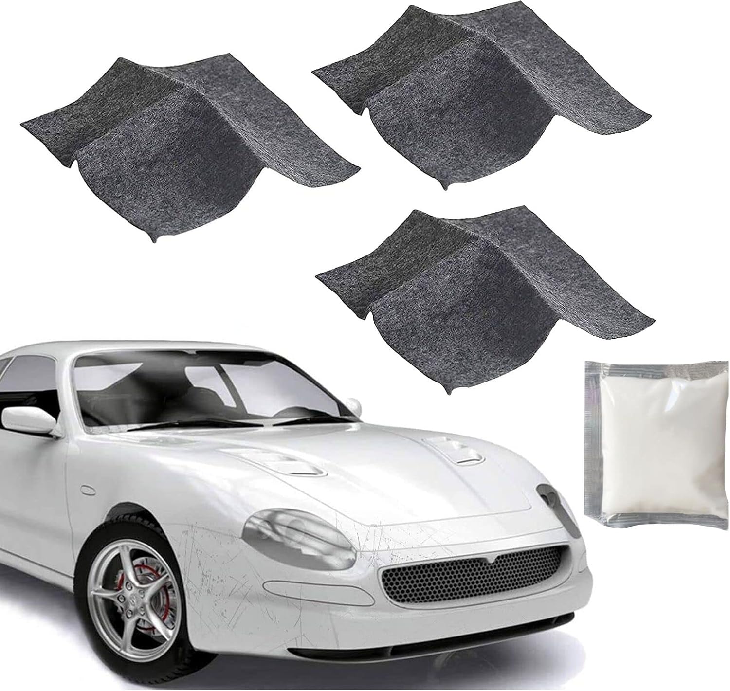 Amazon.com: CIDBEST 3PCS Nano Sparkle Cloth, Nano Sparkle Cloth for Car ...