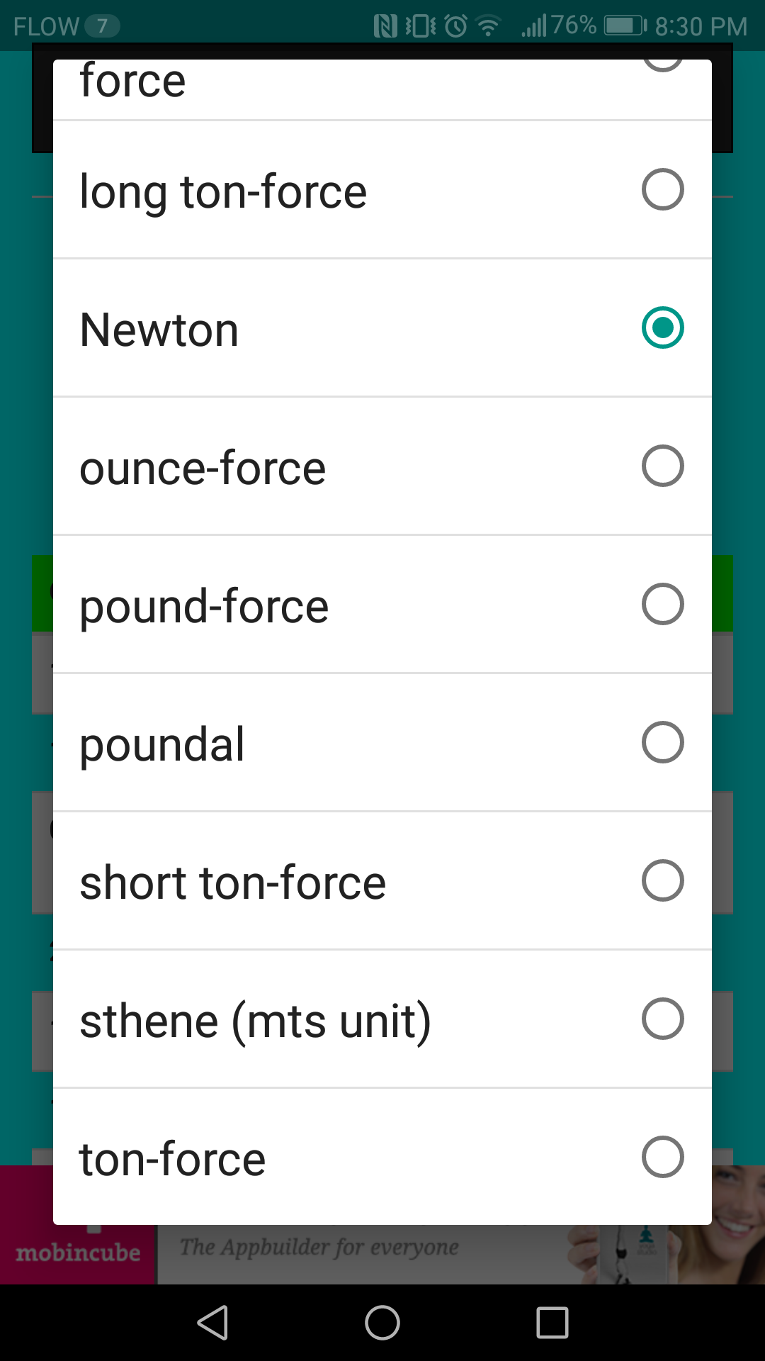 Force Units Converter - App on Amazon Appstore