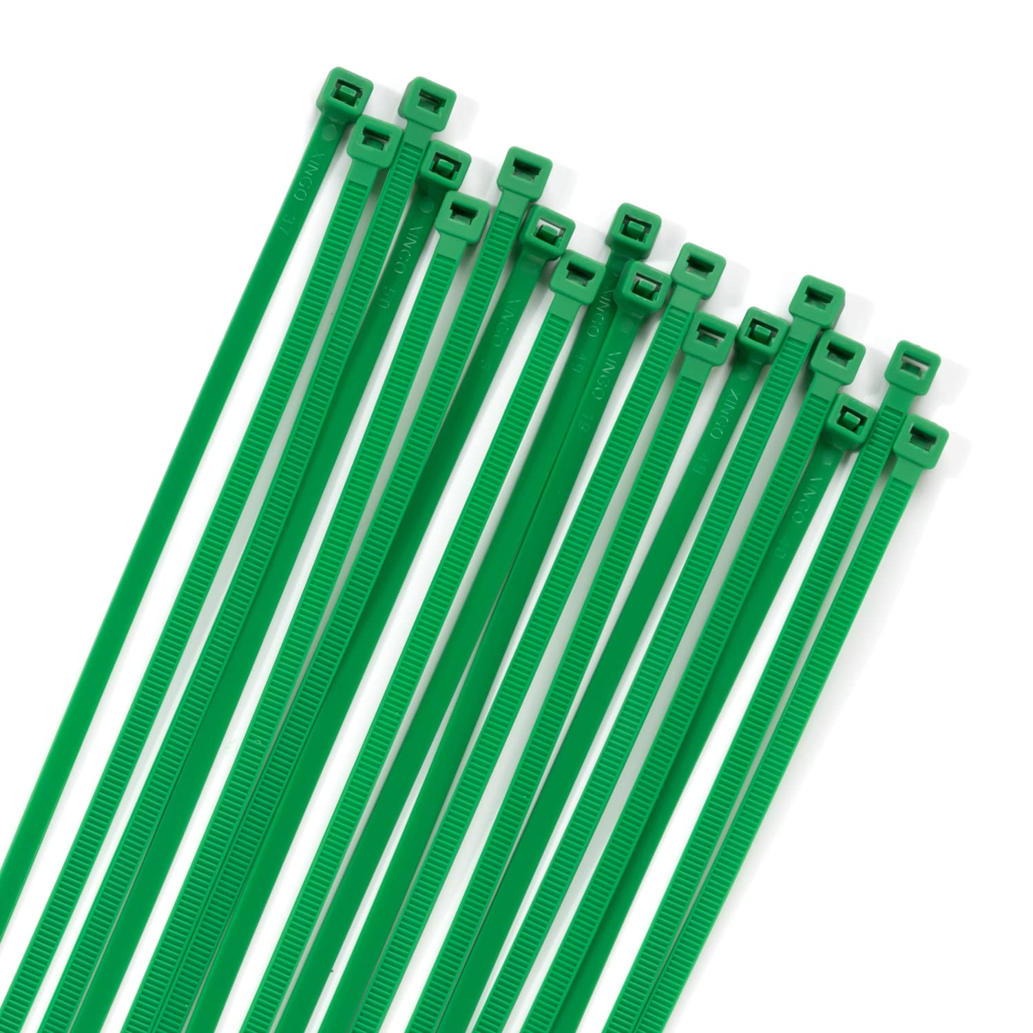 Amazon.com: XINGO 100PCS Cable Zip Ties Heavy Duty, Premium Nylon ...