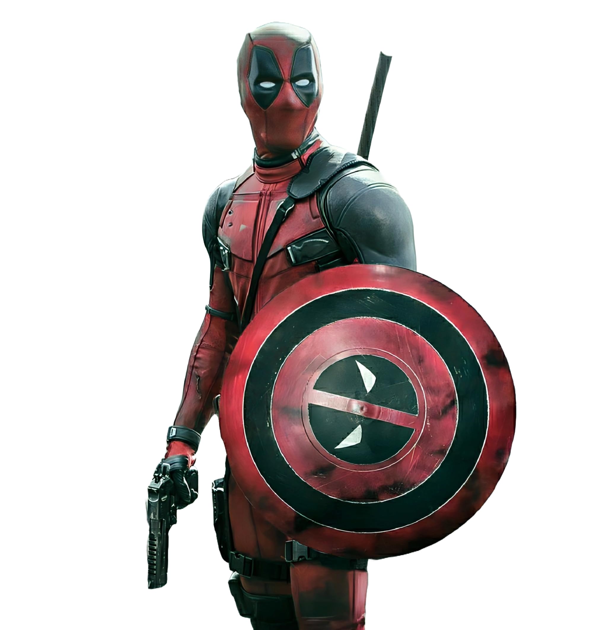 Amazon.com: Deadpool & Wolverine Cosplay Wall Hanging - Large Medieval ...