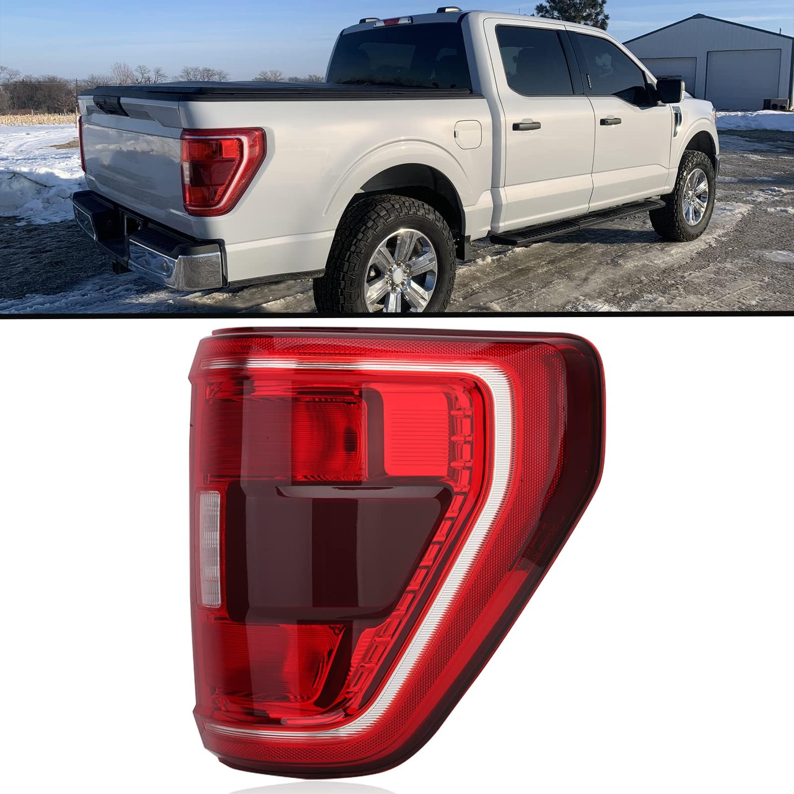 Amazon.com: LIDNADY Tail Light Assembly Compatible with F150 Pickup ...