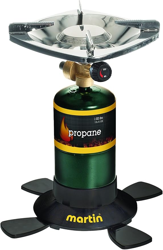 MARTIN Propane Burner | Single Burner Propane Stove Perfect for Camping ...