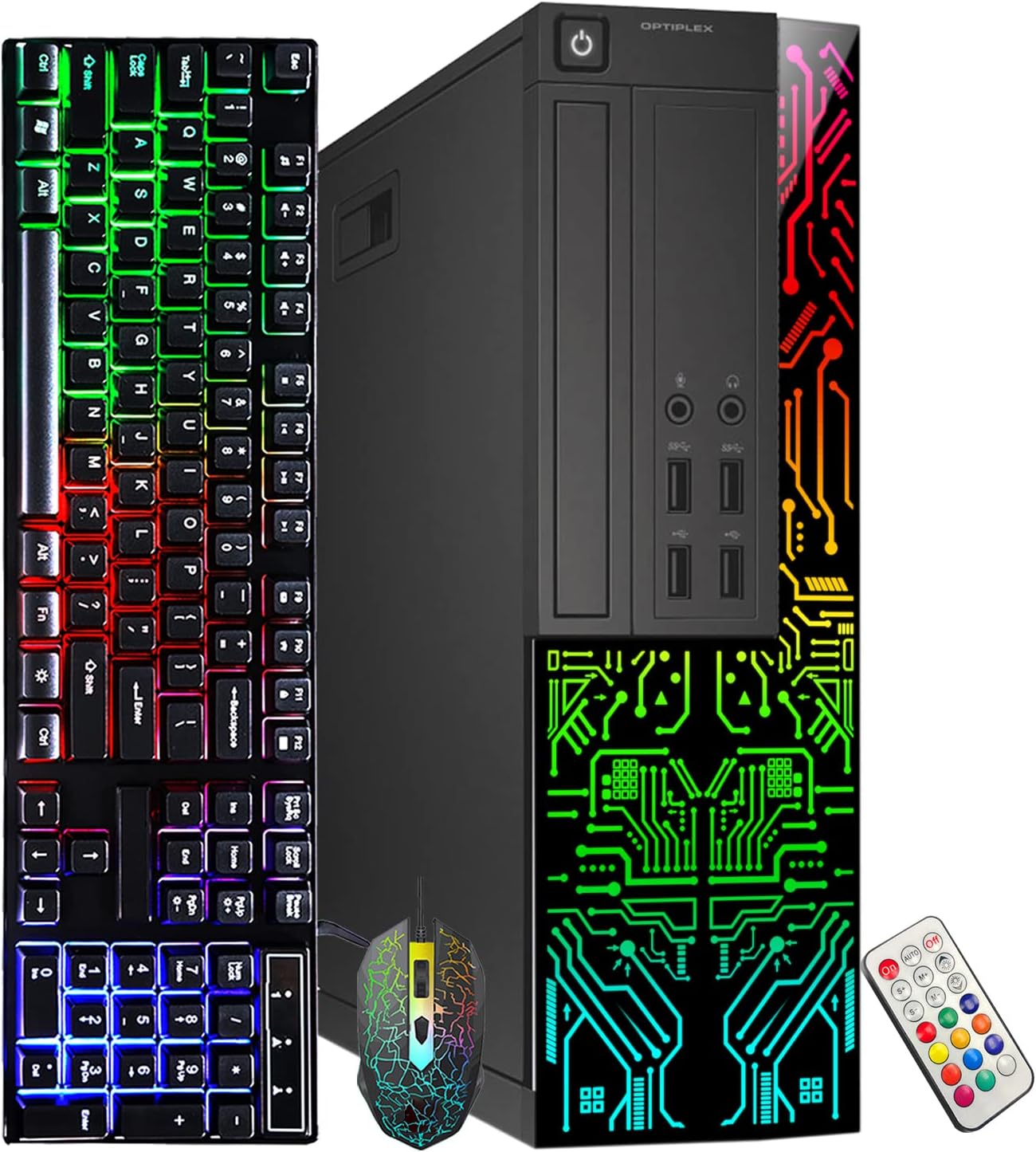 Amazon.com: Dell Gaming OptiPlex Desktop RGB Computer PC | Intel Core ...