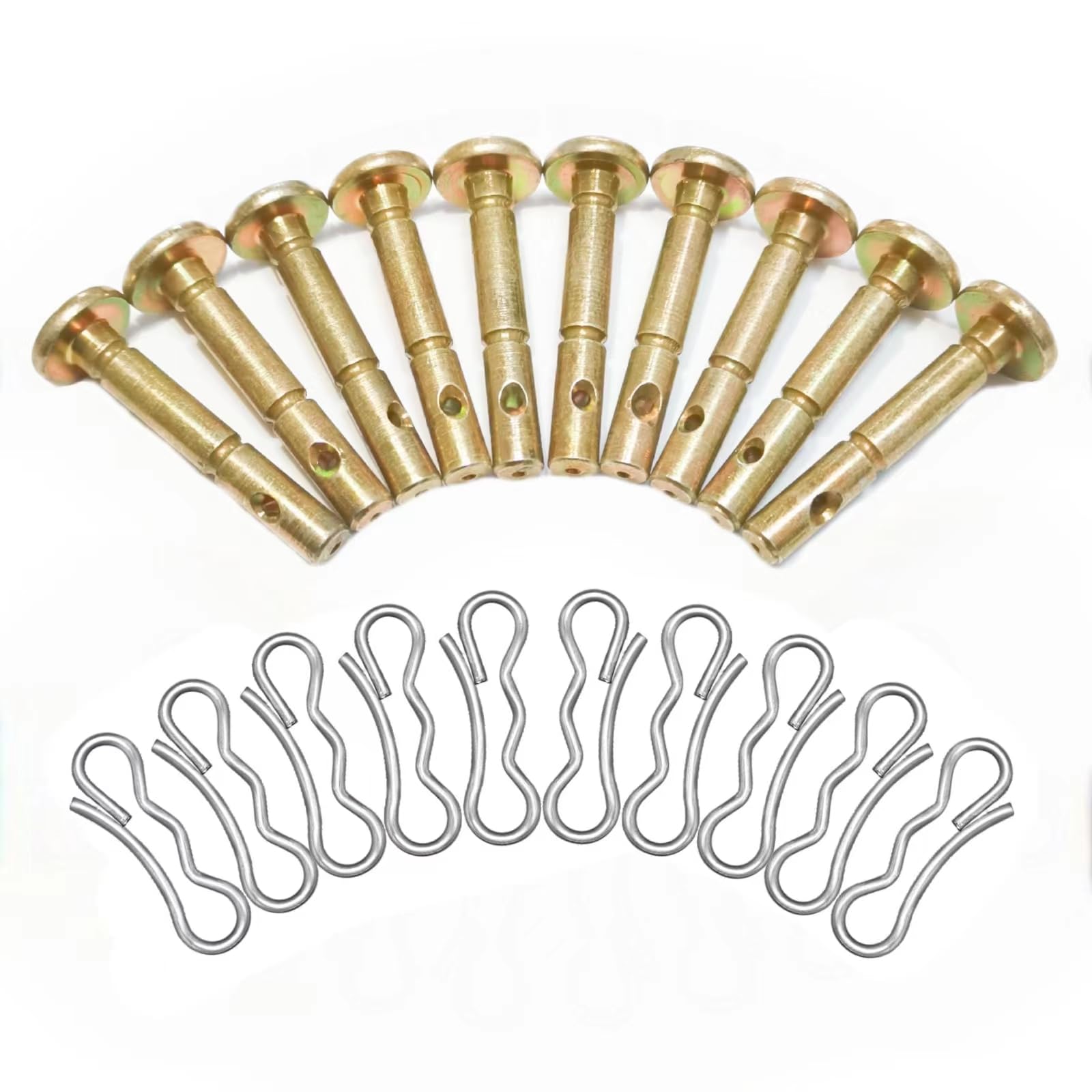 Amazon.com: UlaTree 738-04124A Shear Pins and Cotter Pins Fit for MTD ...