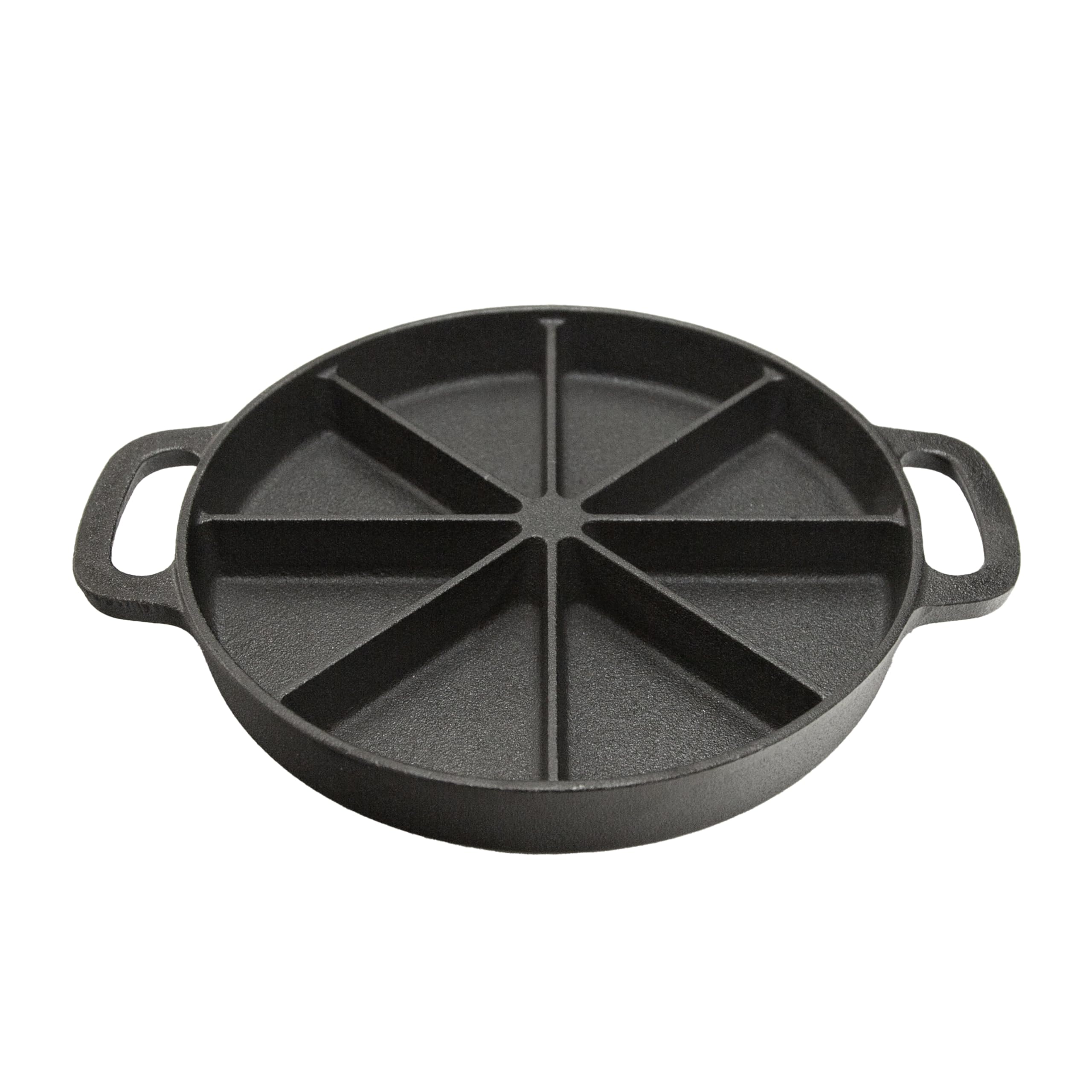 Snapklik.com : Pre-Seasoned Cast Iron Wedge Pan
