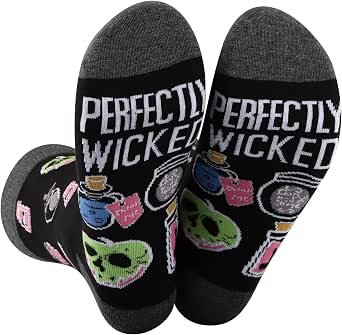 Amazon.com: G2TUP Villains Poison Socks Evil Queens Fans Gift Perfectly ...