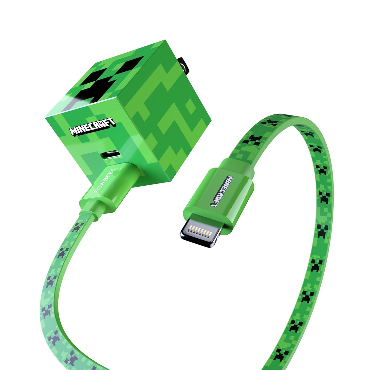 Amazon.com: LIQUIPEL Powertek Minecraft Charging Bundle USB-A to ...