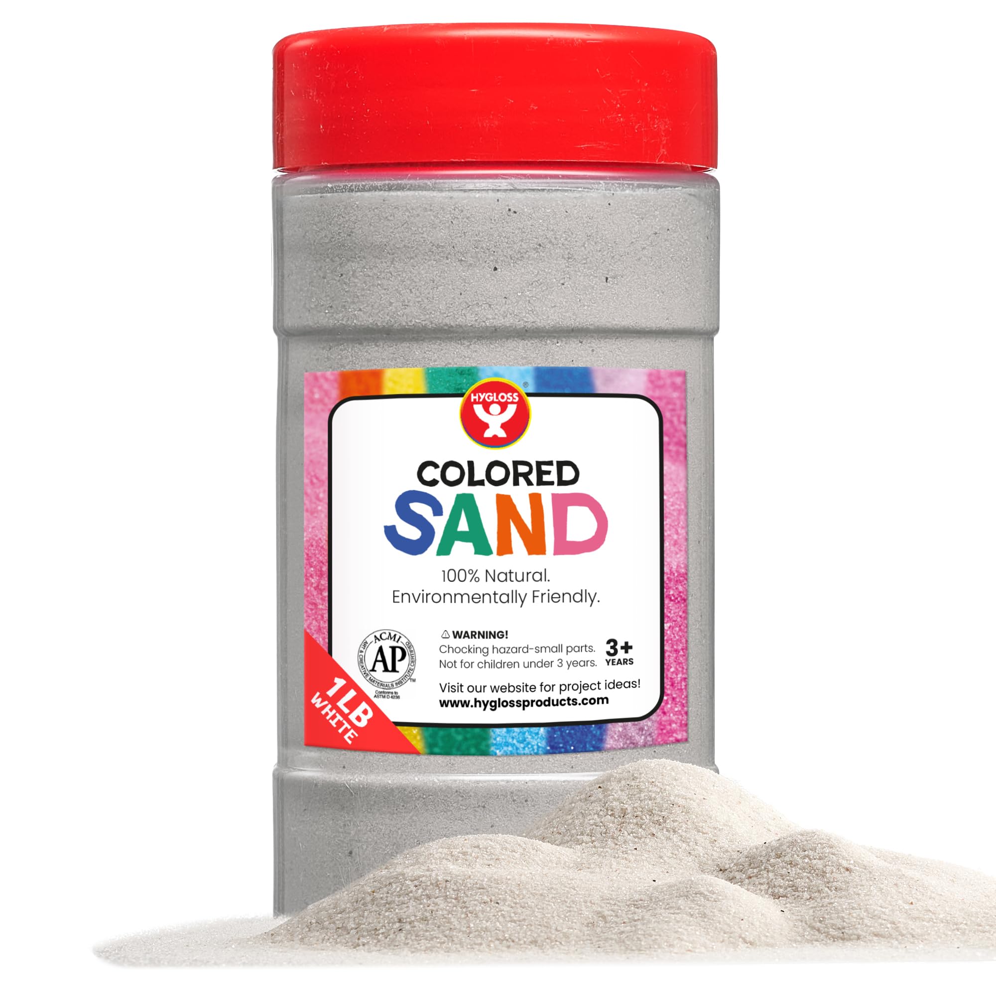 Amazon.com: Hygloss Products Colored Play Sand - Assorted Colorful ...