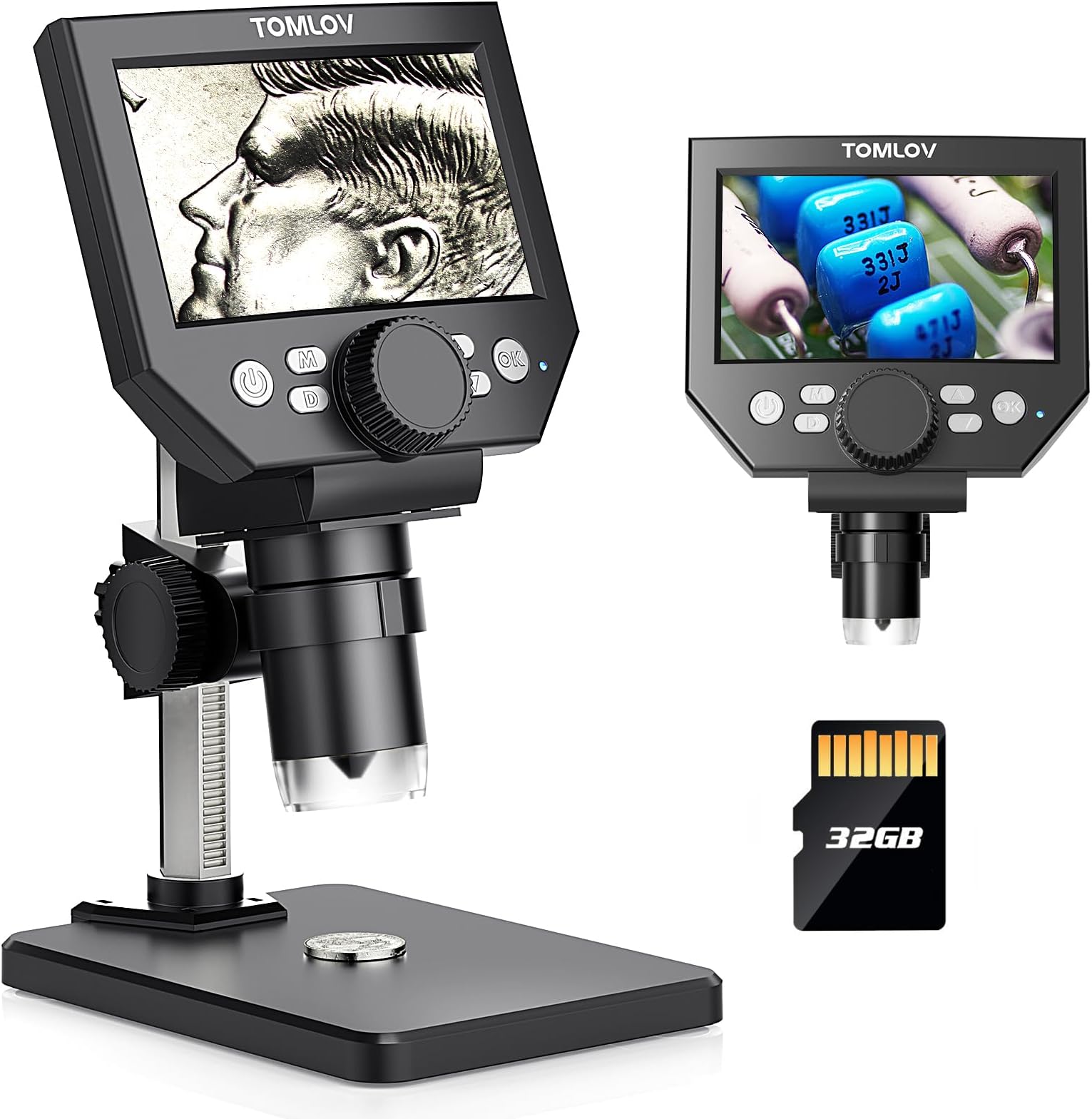 Amazon.com : Celestron - 5 MP Digital Microscope Pro - Handheld USB ...