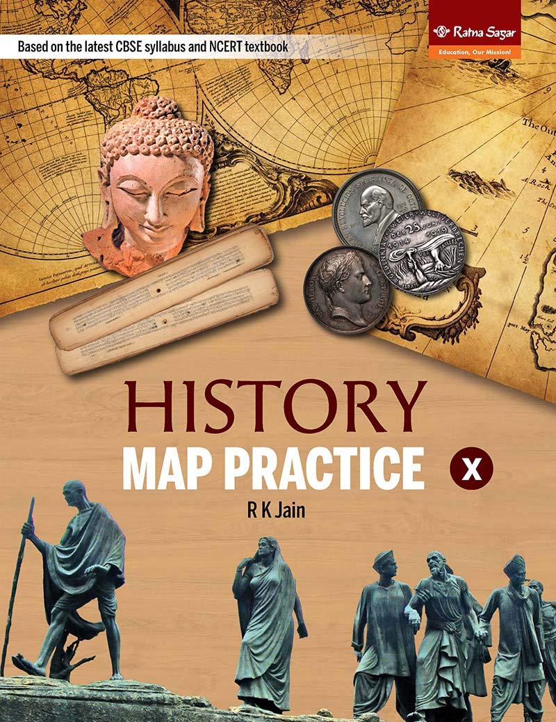 HISTORY MAP PRACTICE CLASS 10 : Ratna Sagar, Ratna Sagar, Ratna Sagar ...