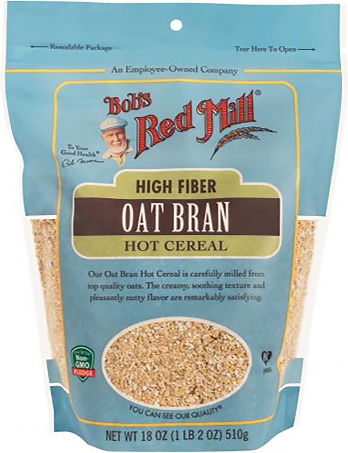 Amazon.com: Mother's 100% Natural Oat Bran Cereal, 16-Ounce Box (Pack ...